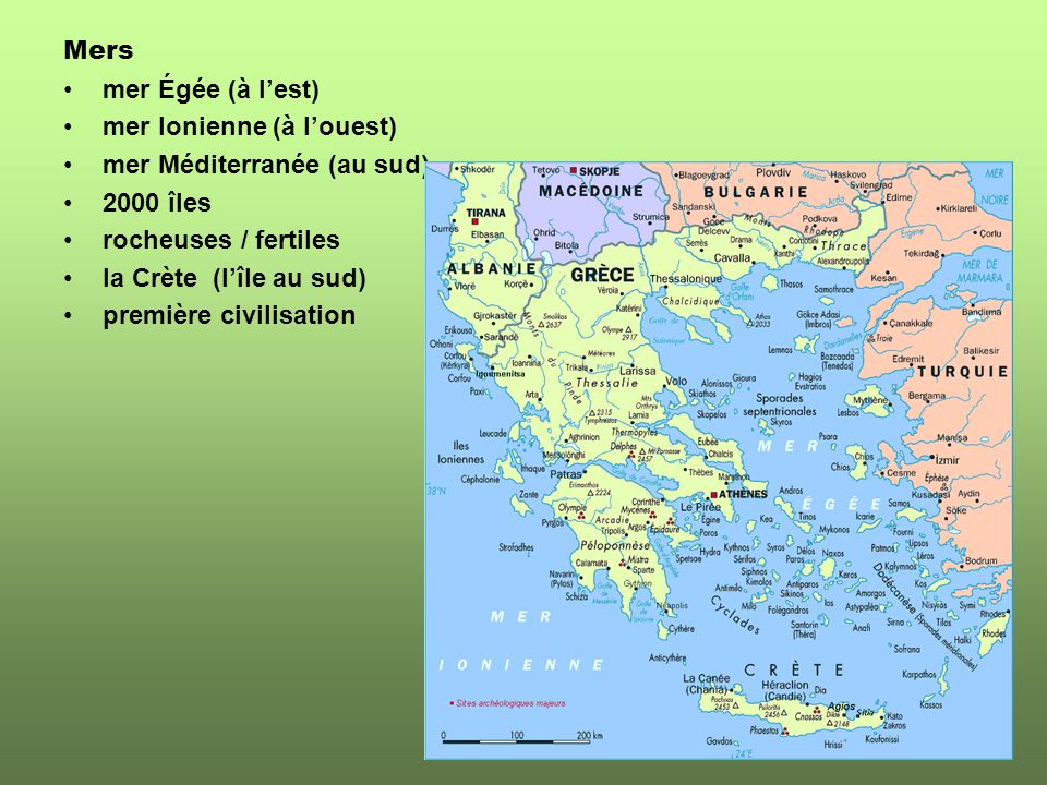 Les mers en Grèce | DÉCOUVRIR LA GRÈCE