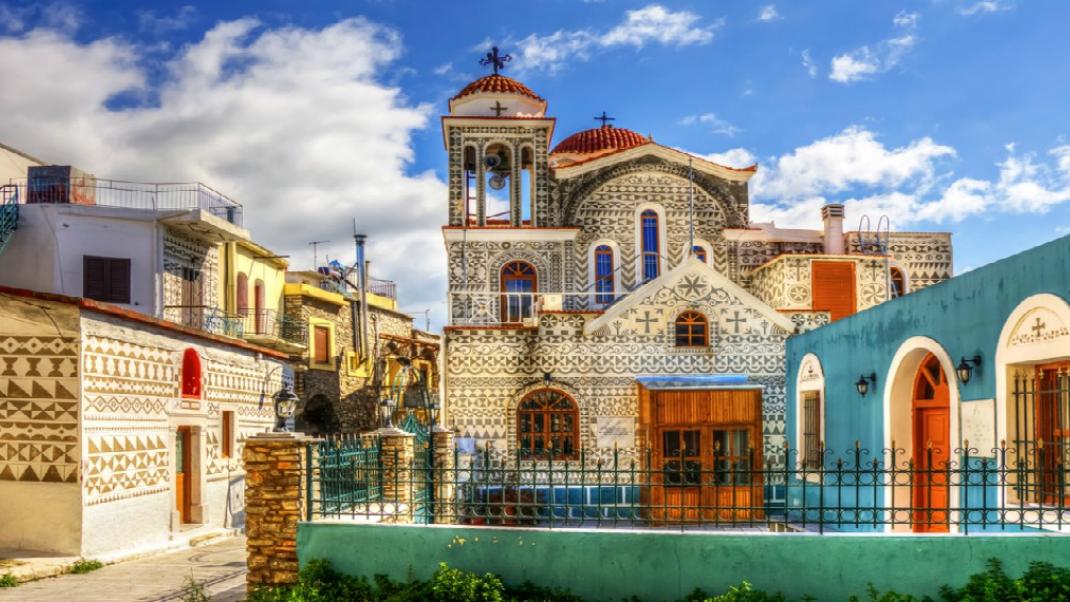 Pyrgi est très curieux en Grèce | DÉCOUVRIR LA GRÈCE